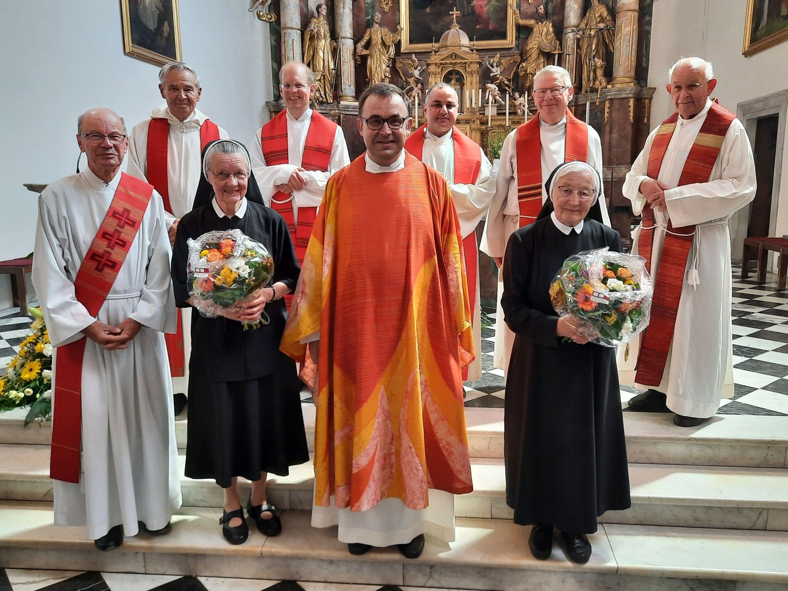 Sr. Ida und Sr. Magda nehmen Abschied von Seggau